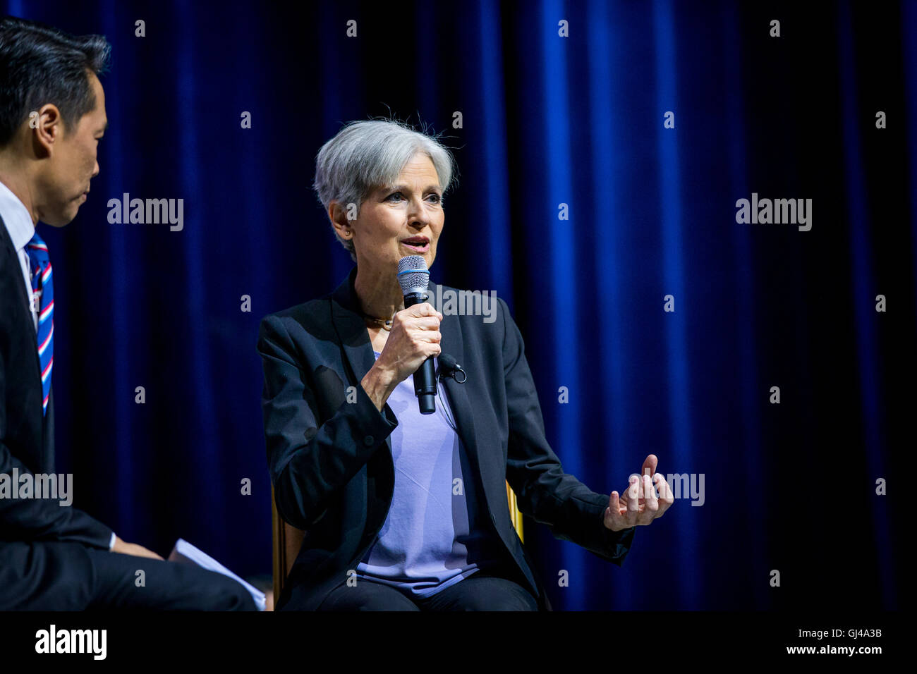 LAS VEGAS, NV - August 12, 2016: Dr. Jill Stein pictured at the Asian ...