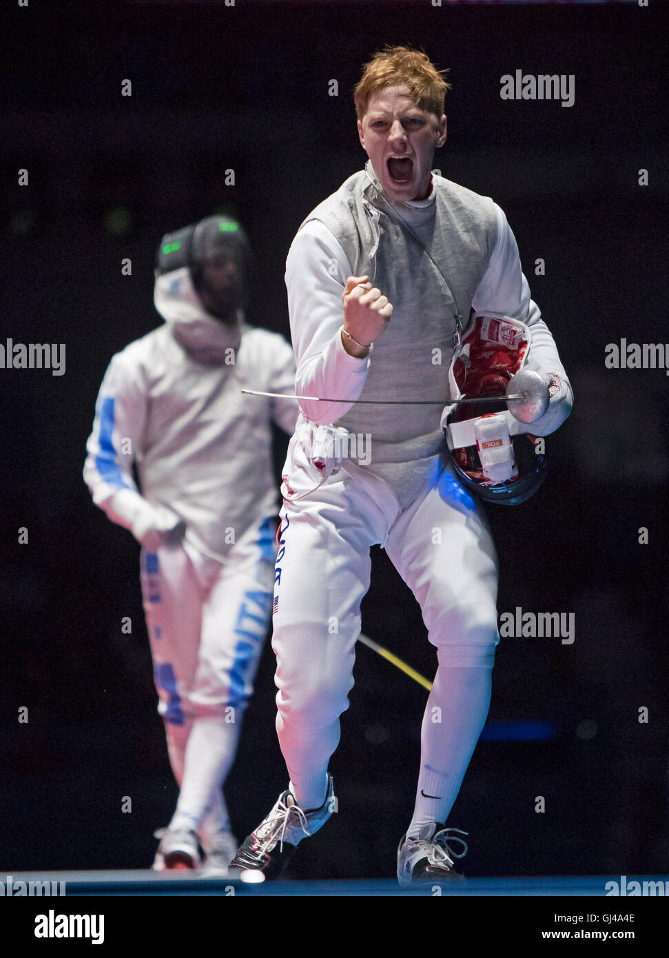 Men's olympic fencing rio team foil hi-res stock photography and images ...