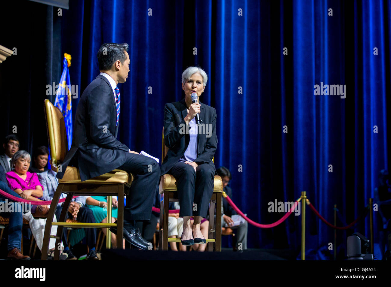 LAS VEGAS, NV - August 12, 2016: Dr. Jill Stein pictured at the Asian ...