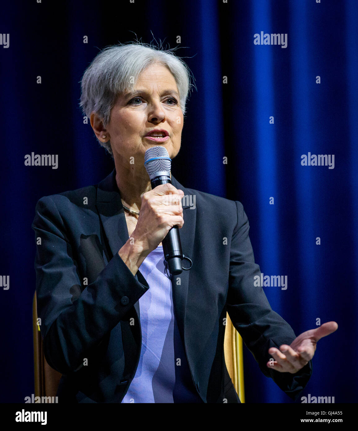 LAS VEGAS, NV - August 12, 2016: Dr. Jill Stein pictured at the Asian ...