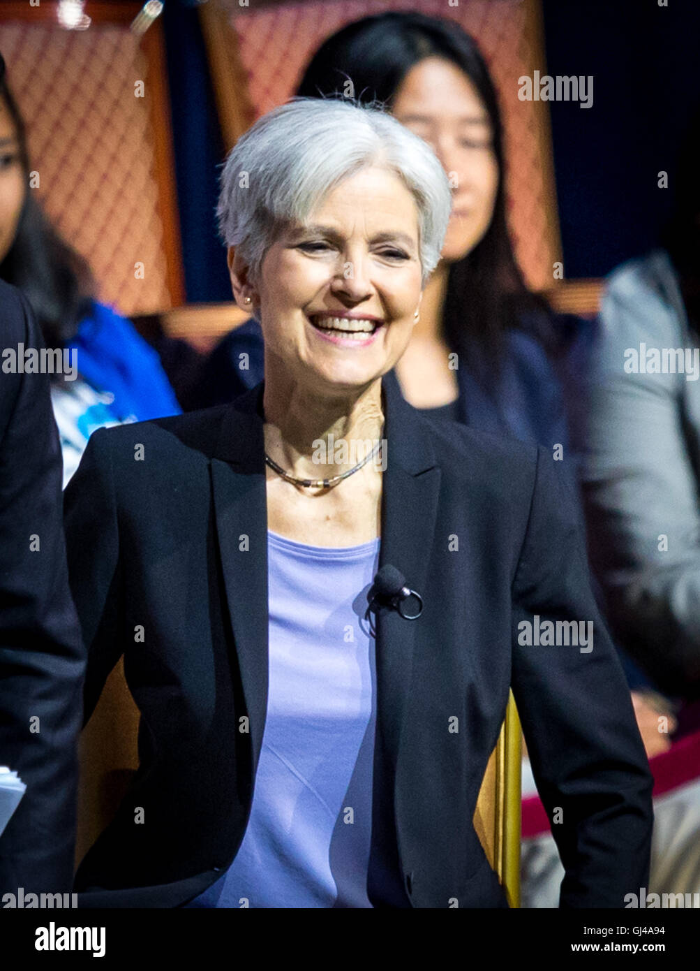 Las Vegas, NV, USA. 12th Aug, 2016. Dr. Jill Stein pictured at the ...