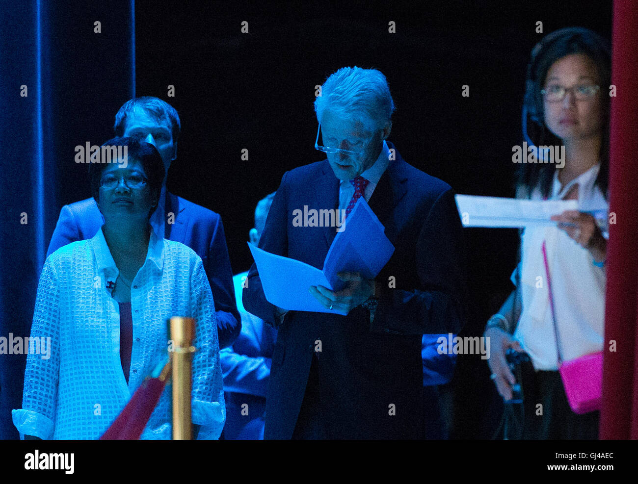 Las Vegas, NV, USA. 12th Aug, 2016. President Bill Clinton pictured at ...