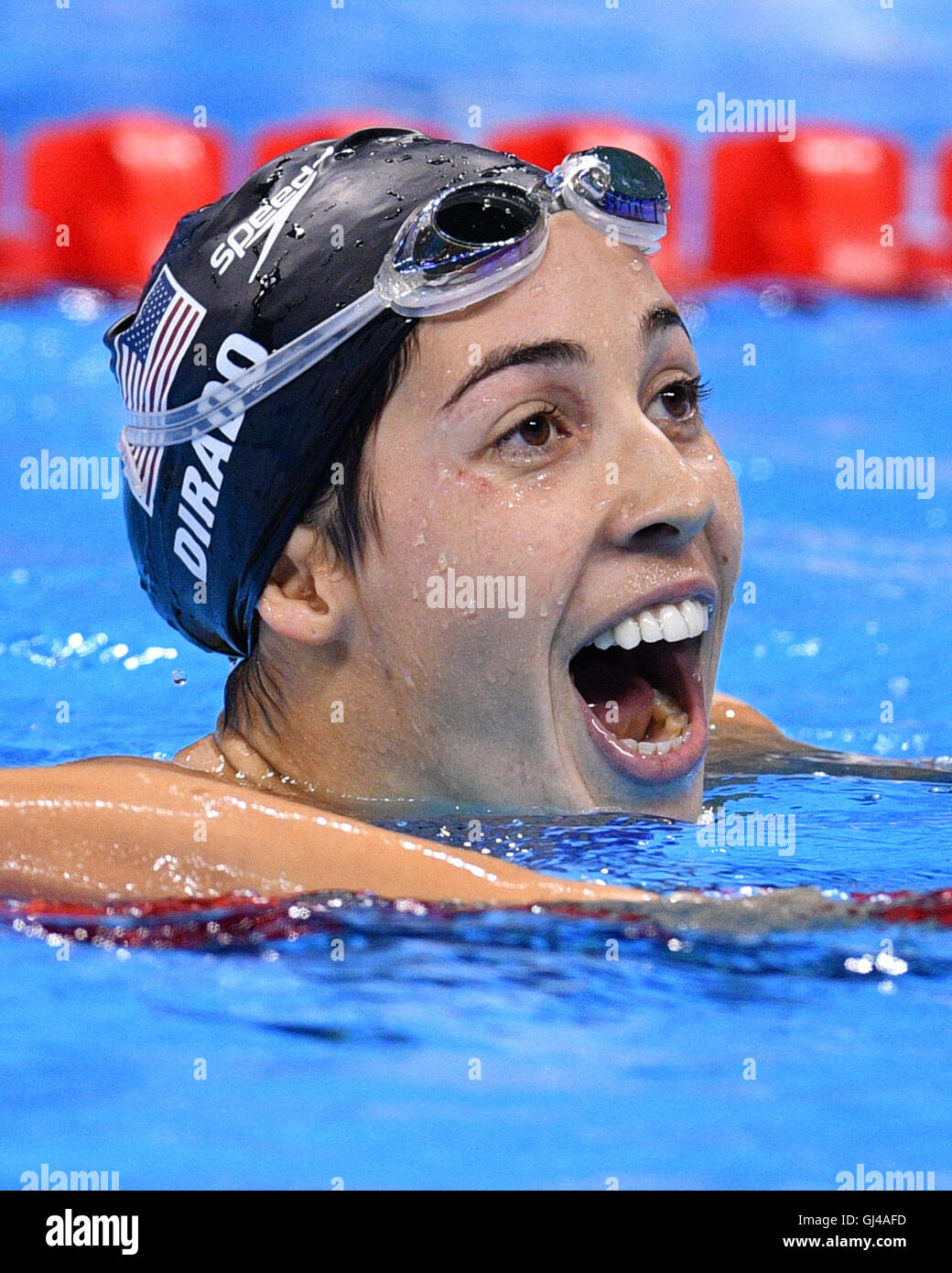 Rio de Janeiro, Brazil. 12th Aug, 2016. Madeline Dirado of the USA ...