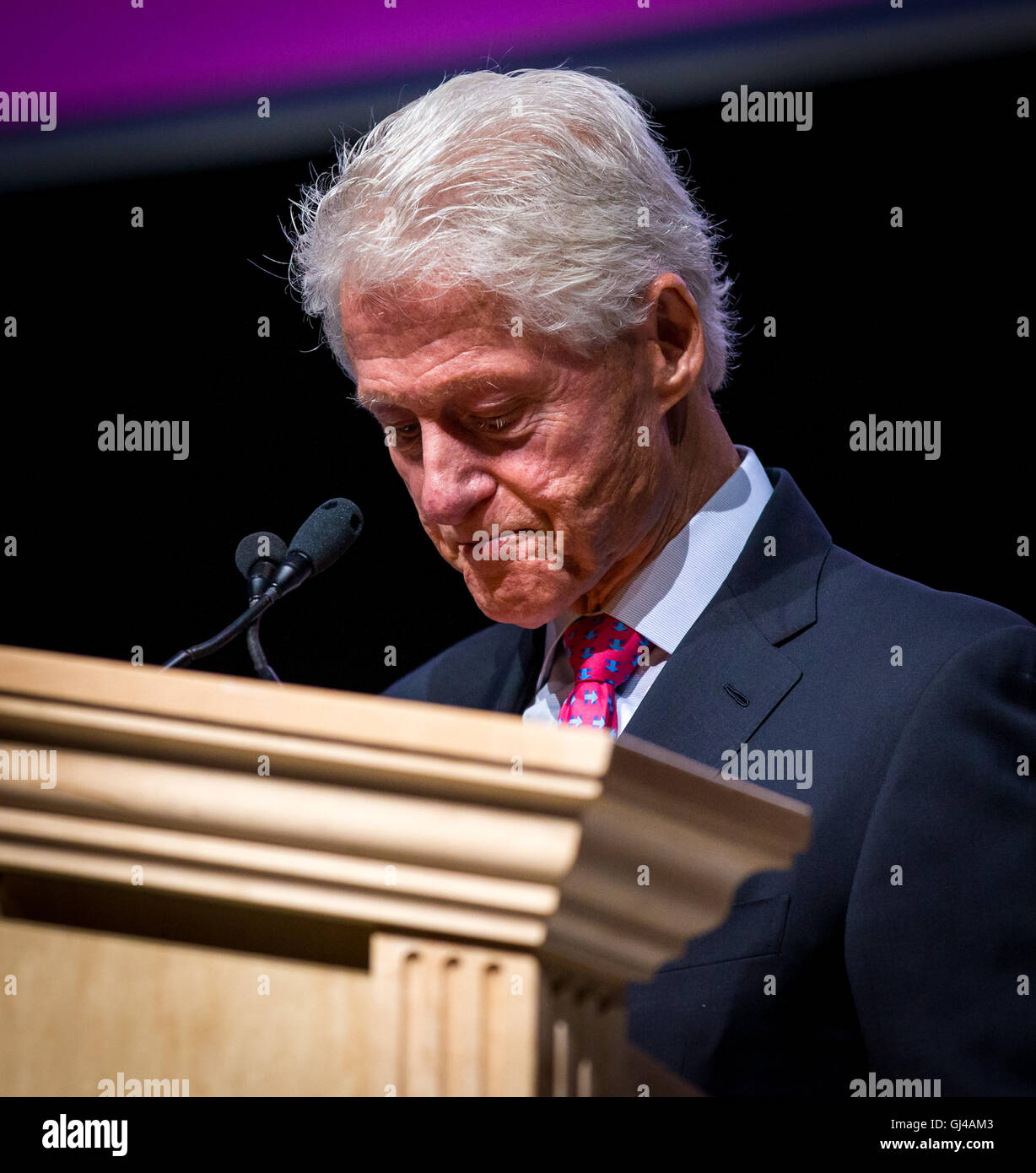 Las Vegas, NV, USA. 12th Aug, 2016. President Bill Clinton pictured at ...