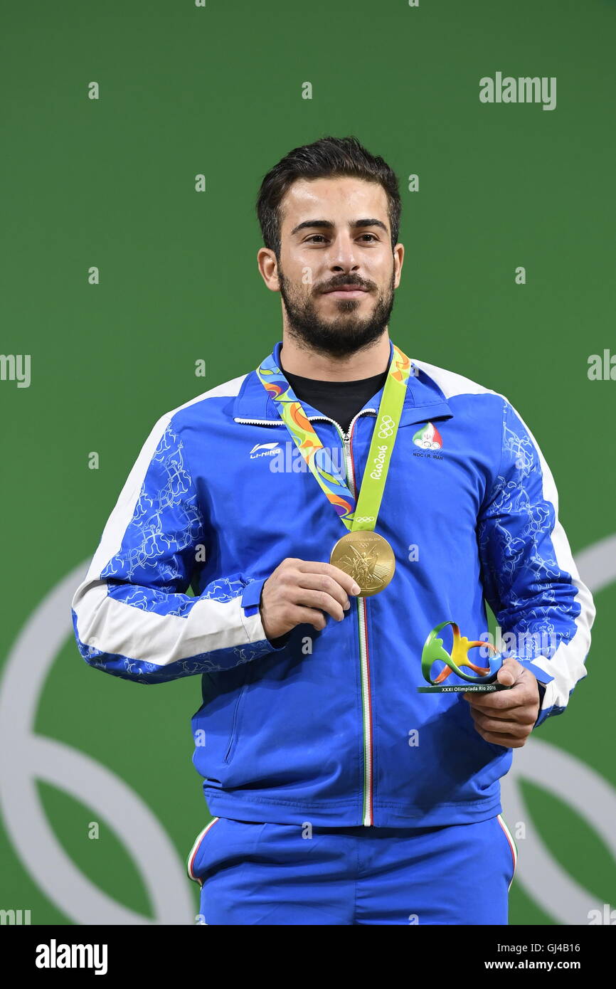 Rio De Janeiro, Brazil. 12th Aug, 2016. Kianoush Rostami of Iran ...