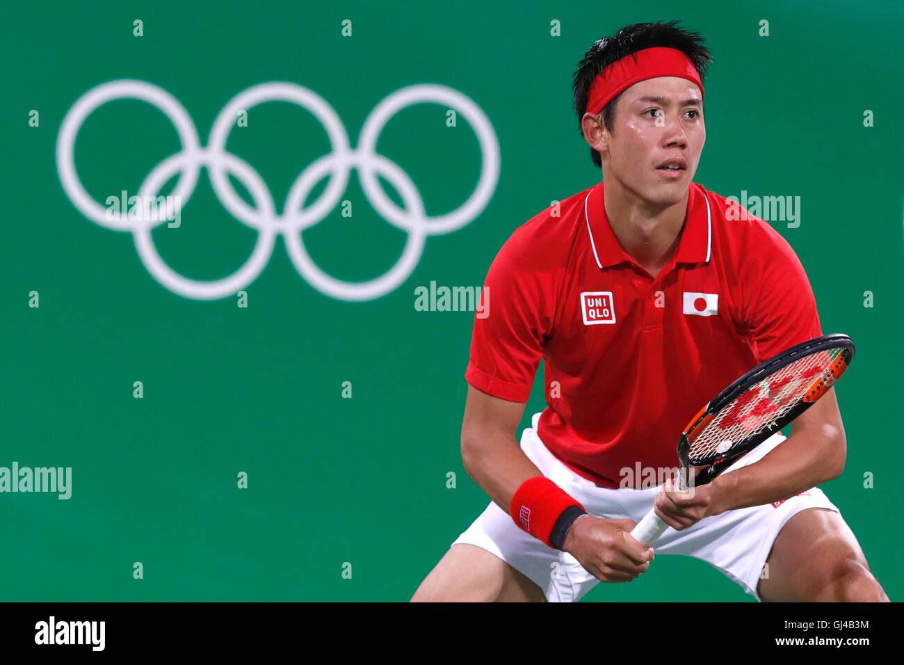 Rio de Janeiro, Brazil. 12th Aug, 2016. Kei Nishikori (JPN) Tennis ...