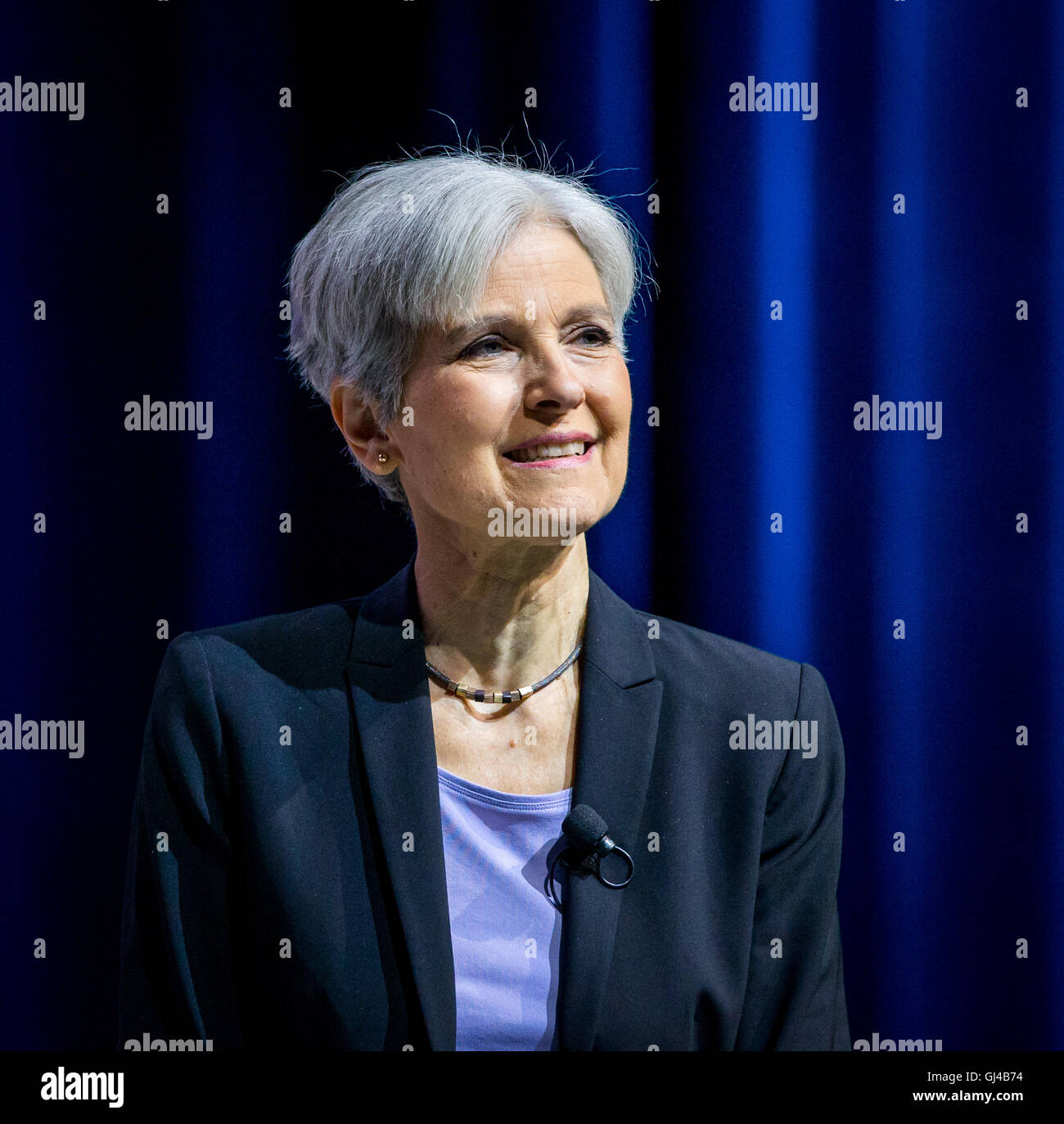 Las Vegas, NV, USA. 12th Aug, 2016. Dr. Jill Stein pictured at the ...