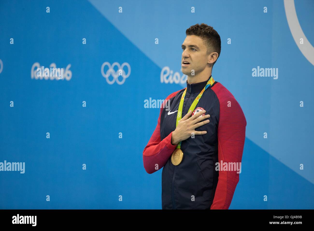 RIO DE JANEIRO, RJ - 12.08.2016: 2016 SWIMMING OLYMPICS - ERVIN Anthony ...