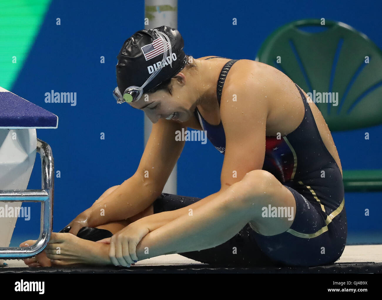 Rio De Janeiro, Brazil. 12th Aug, 2016. Maya Dirado of the United ...