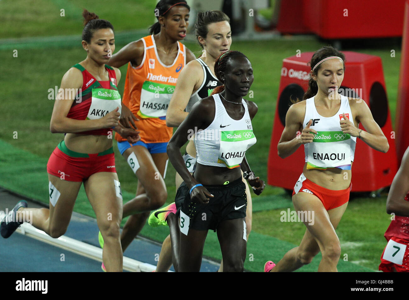 Rio De Janeiro, Brazil. 12th Aug, 2016. Nadai Lohalith Anjelina (2nd R ...