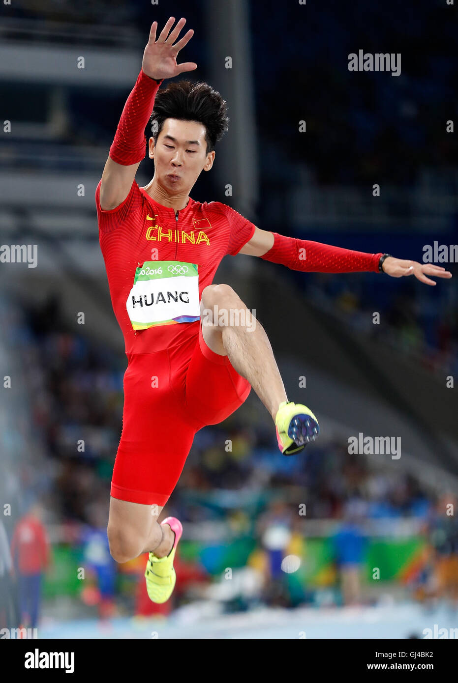 Rio De Janeiro, Brazil. 12th Aug, 2016. China's Huang Changzhou ...