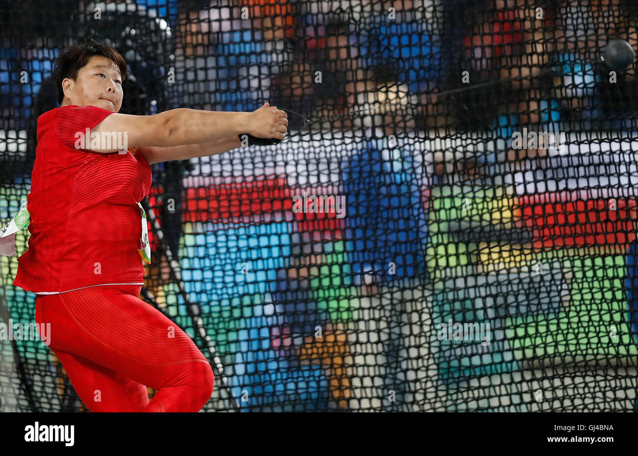 Rio De Janeiro, Brazil. 12th Aug, 2016. China's Wang Zheng competes ...