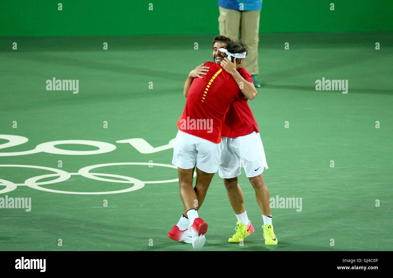 Rafael nadal and marc lopez hi-res stock photography and images - Alamy