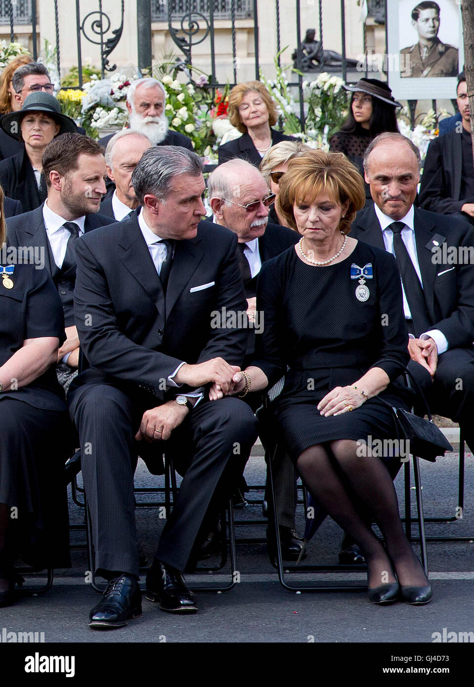 Bucharest, Romania. 13th Aug, 2016. Prince Radu and Princess Margarita ...