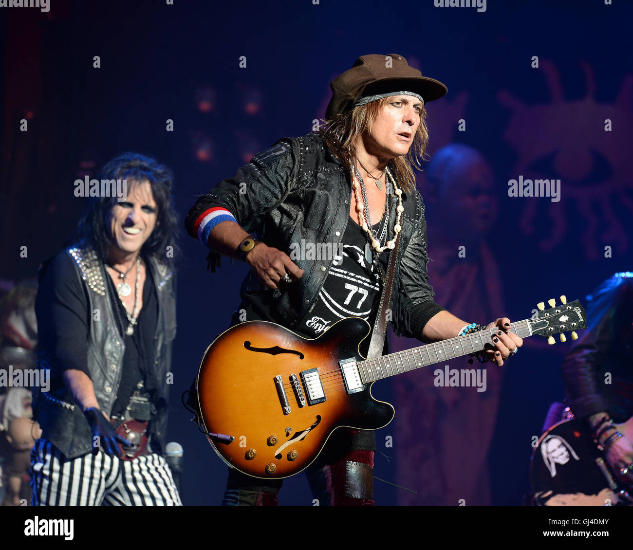 Fort Lauderdale FL, USA. 12th Aug, 2016. Ryan Roxie and Alice Cooper ...