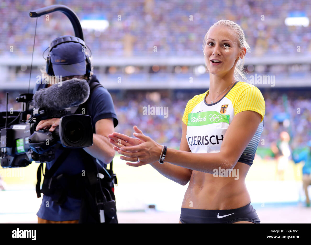 Rio de Janeiro, Brazil. 13th Aug, 2016. Kristin Gierisch of Germany ...