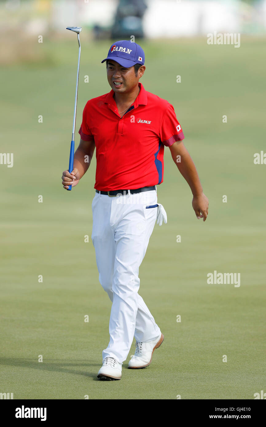 Rio de Janeiro, Brazil. 13th Aug, 2016. RIO 2016 OLYMPICS GOLF - Yuta Ikeda of Japan (JPN ...