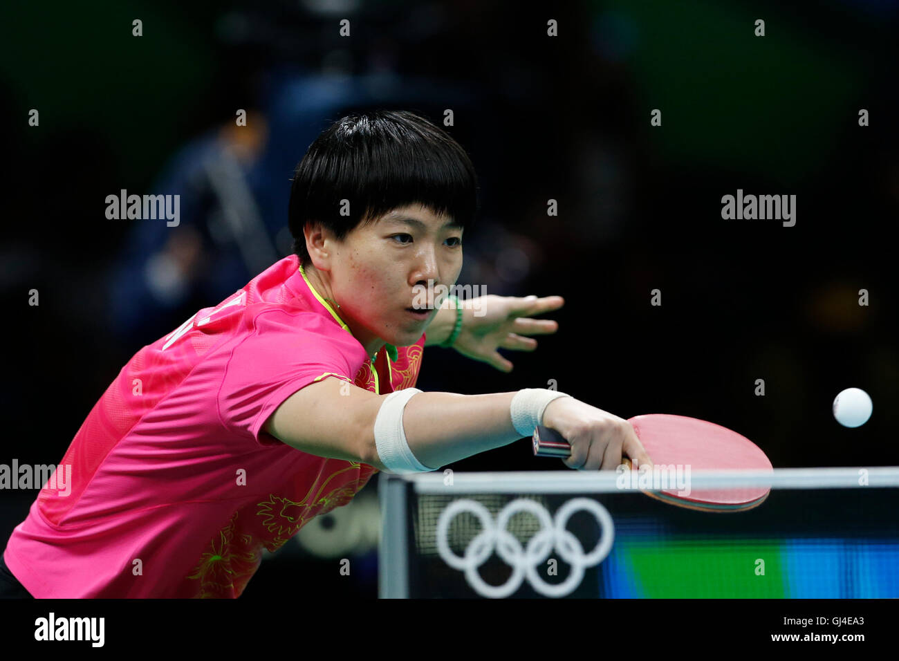 Rio de Janeiro, Brazil. 13th Aug, 2016. OLYMPICS 2016 TABLE TENNIS ...