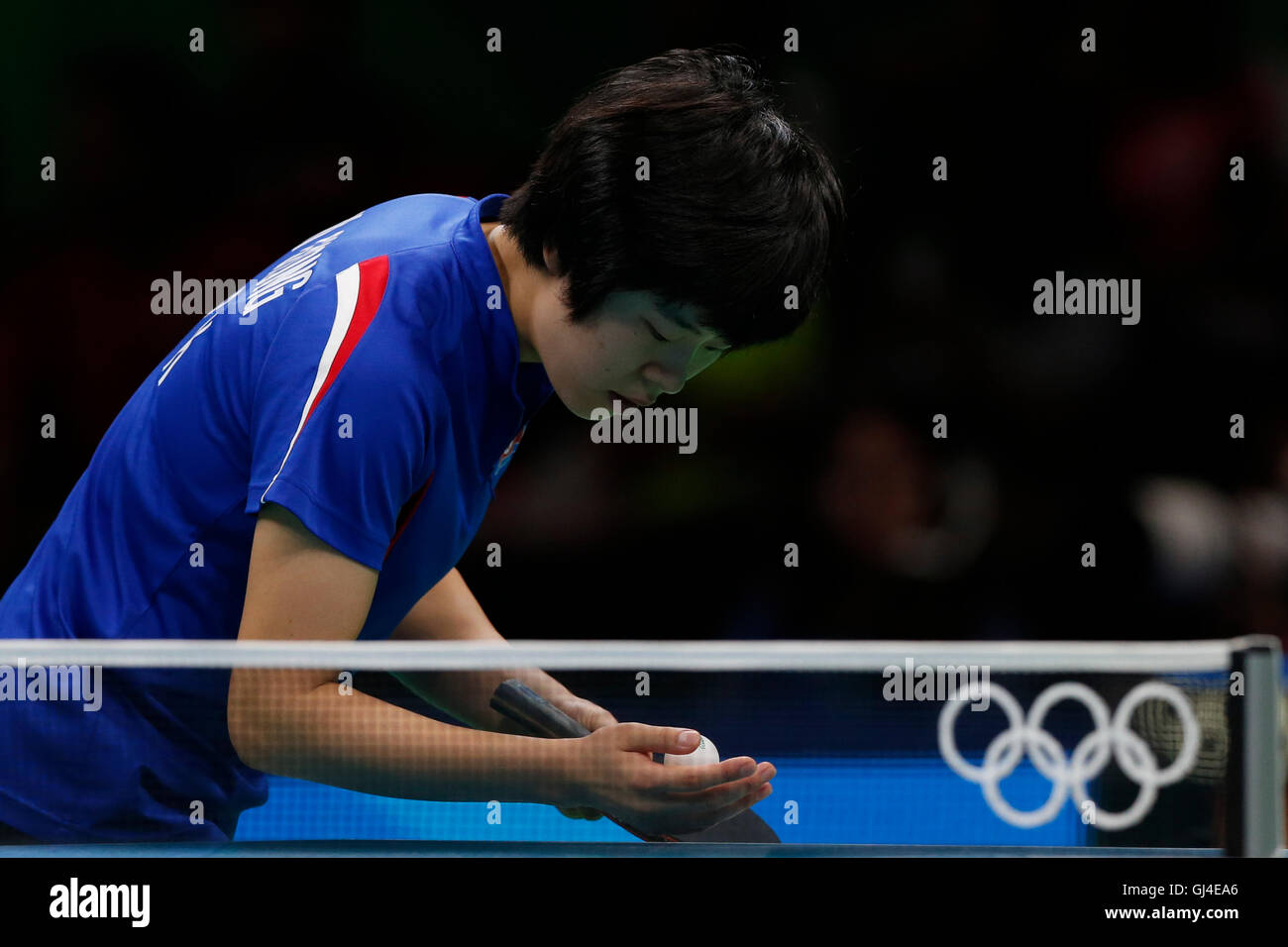 Rio de Janeiro, Brazil. 13th Aug, 2016. OLYMPICS 2016 TABLE TENNIS ...