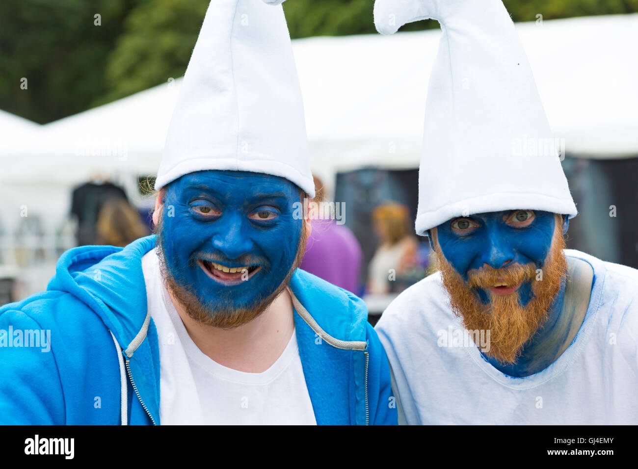 Smurfs characters hi-res stock photography and images - Alamy