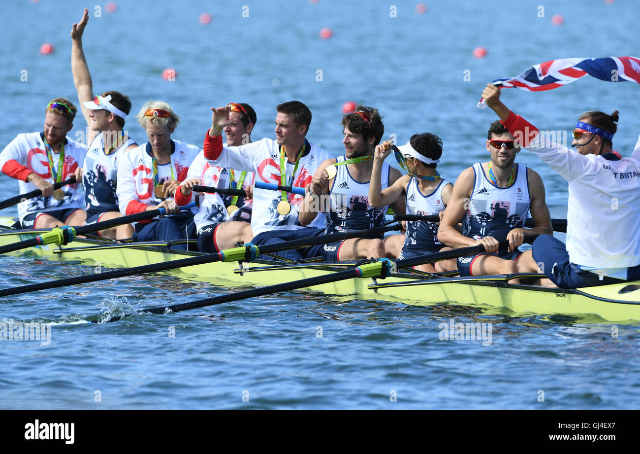Rio de Janeiro, Brazil. 13th Aug, 2016. Team of Great Britain Scott ...