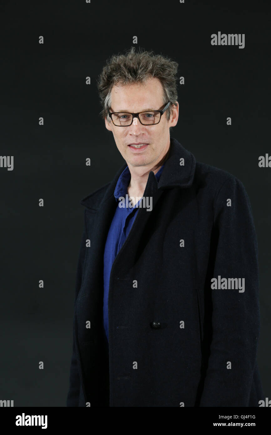 Edinburgh, Scotland. 13th August 2016. Alexander Masters, author of ""A ...