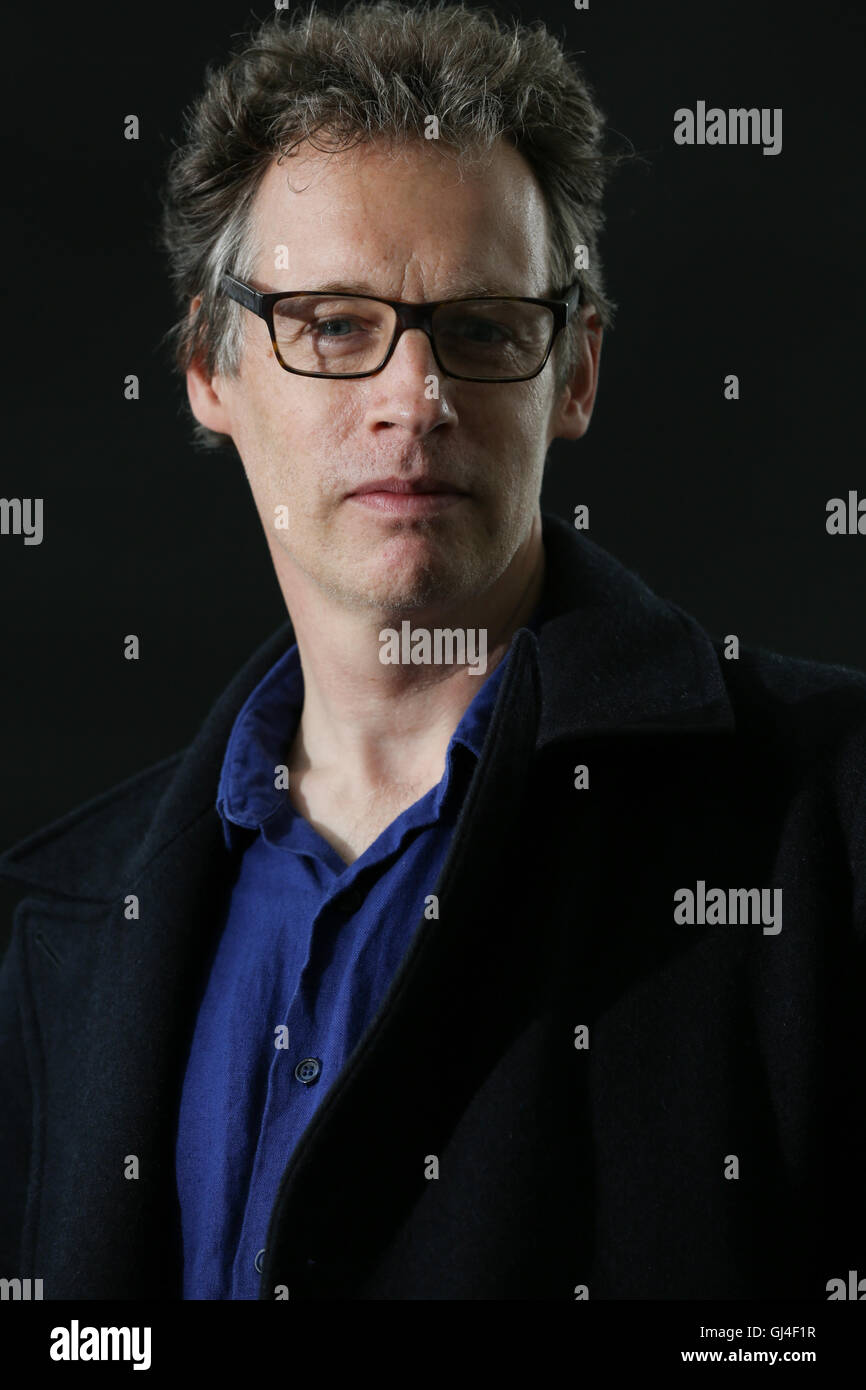 Edinburgh, Scotland. 13th August 2016. Alexander Masters, author of ""A ...