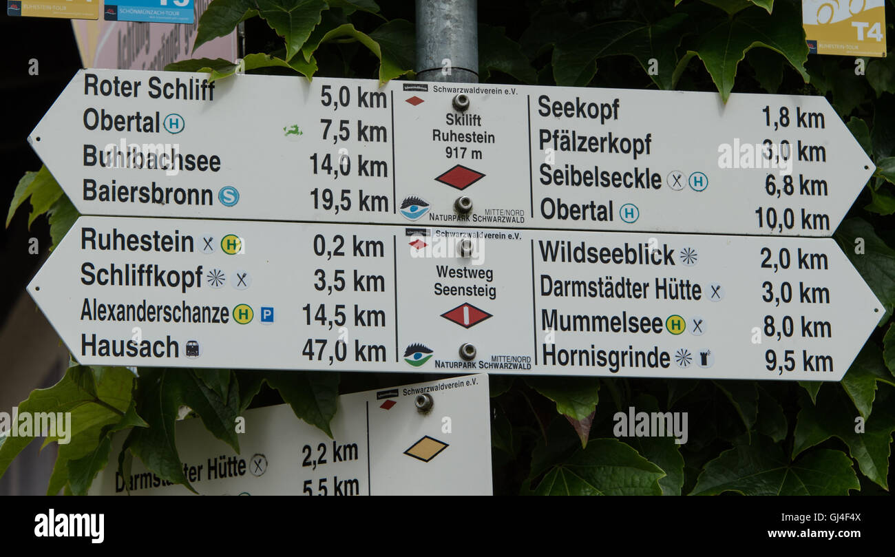 Seebach, Germany. 28th July, 2016. View of the national park ...
