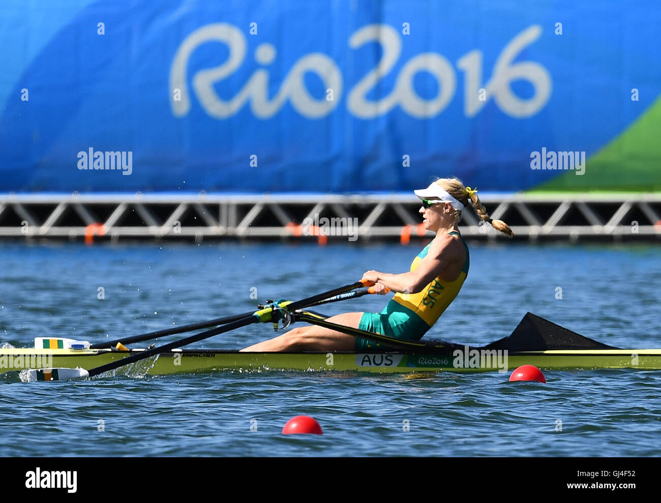 Rio De Janeiro, Brazil. 13th Aug, 2016. Australia's Kimberley Brennan ...