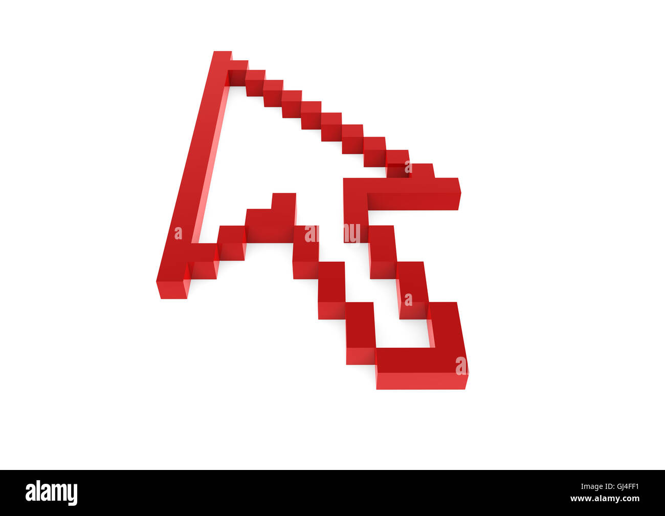 Red and black arrow hi-res stock photography and images - Alamy