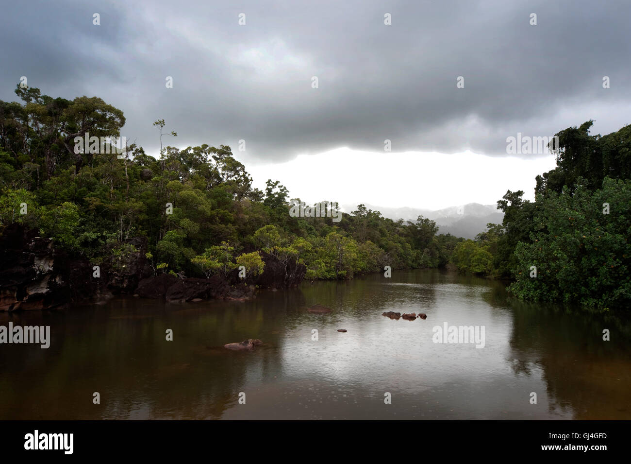 Rainforest rain river hi-res stock photography and images - Alamy