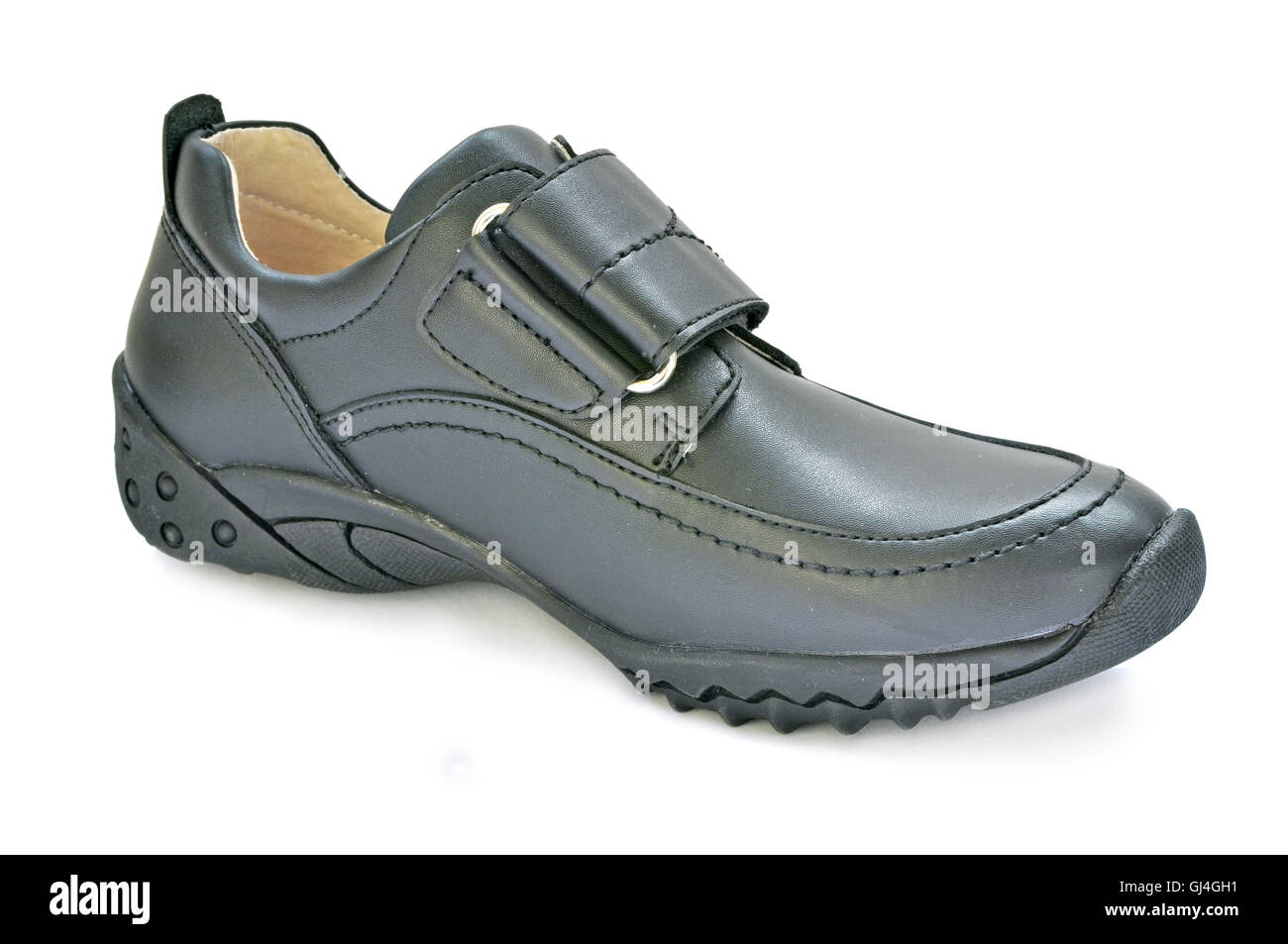 Black children shoes Cut Out Stock Images & Pictures - Alamy