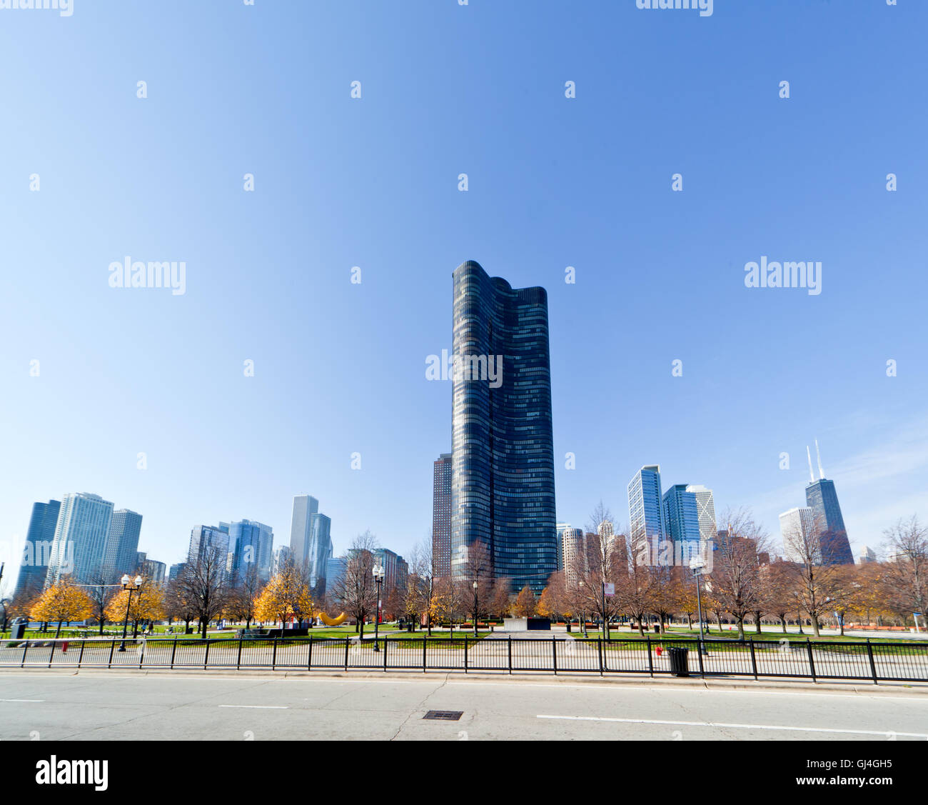 The Chicago Skyline Stock Photo - Alamy