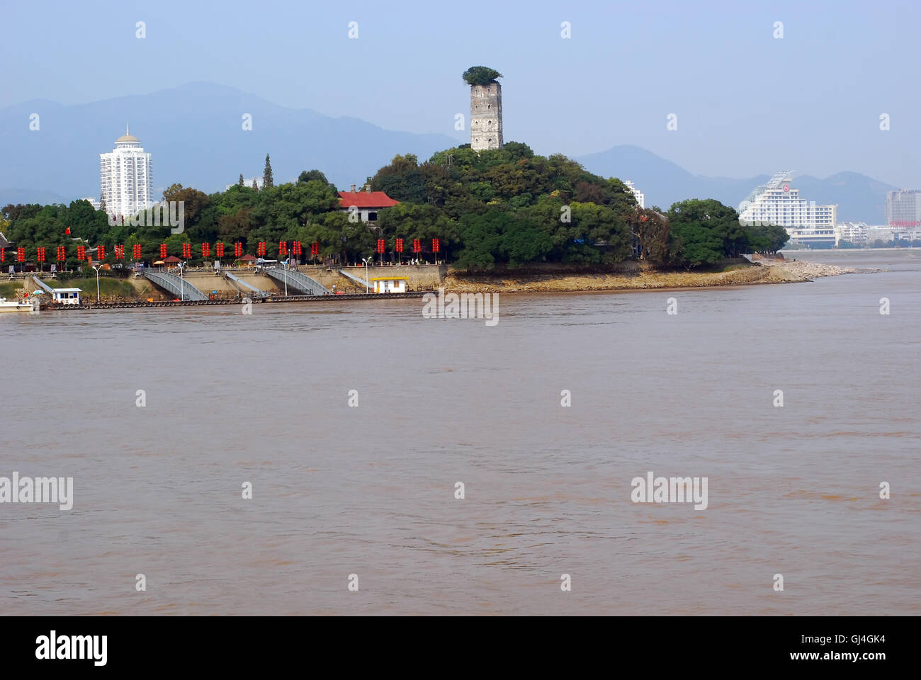 Development of a small city in China - New buildings Stock Photo - Alamy