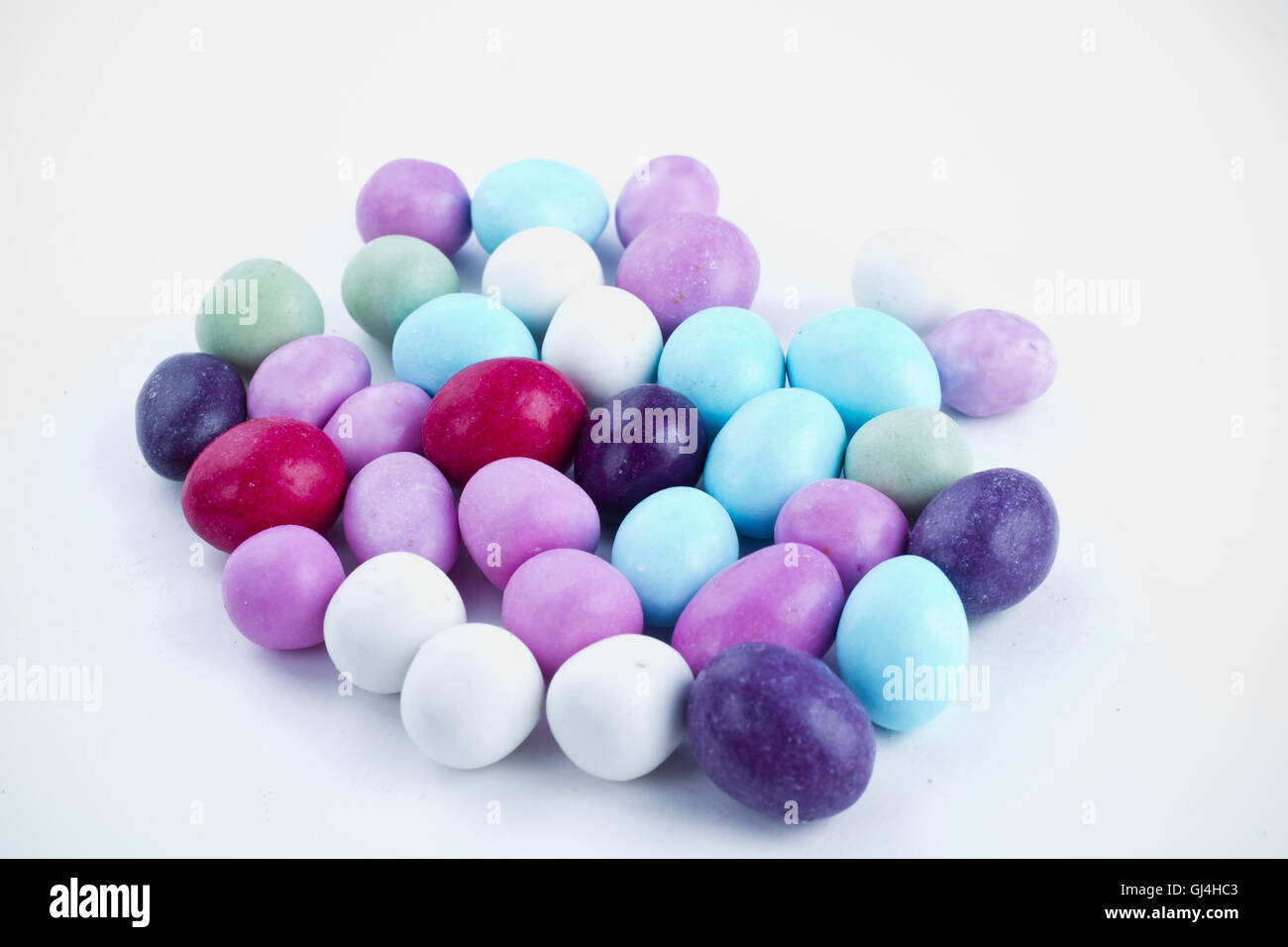 Many candy on white background. Candy colors Stock Photo - Alamy
