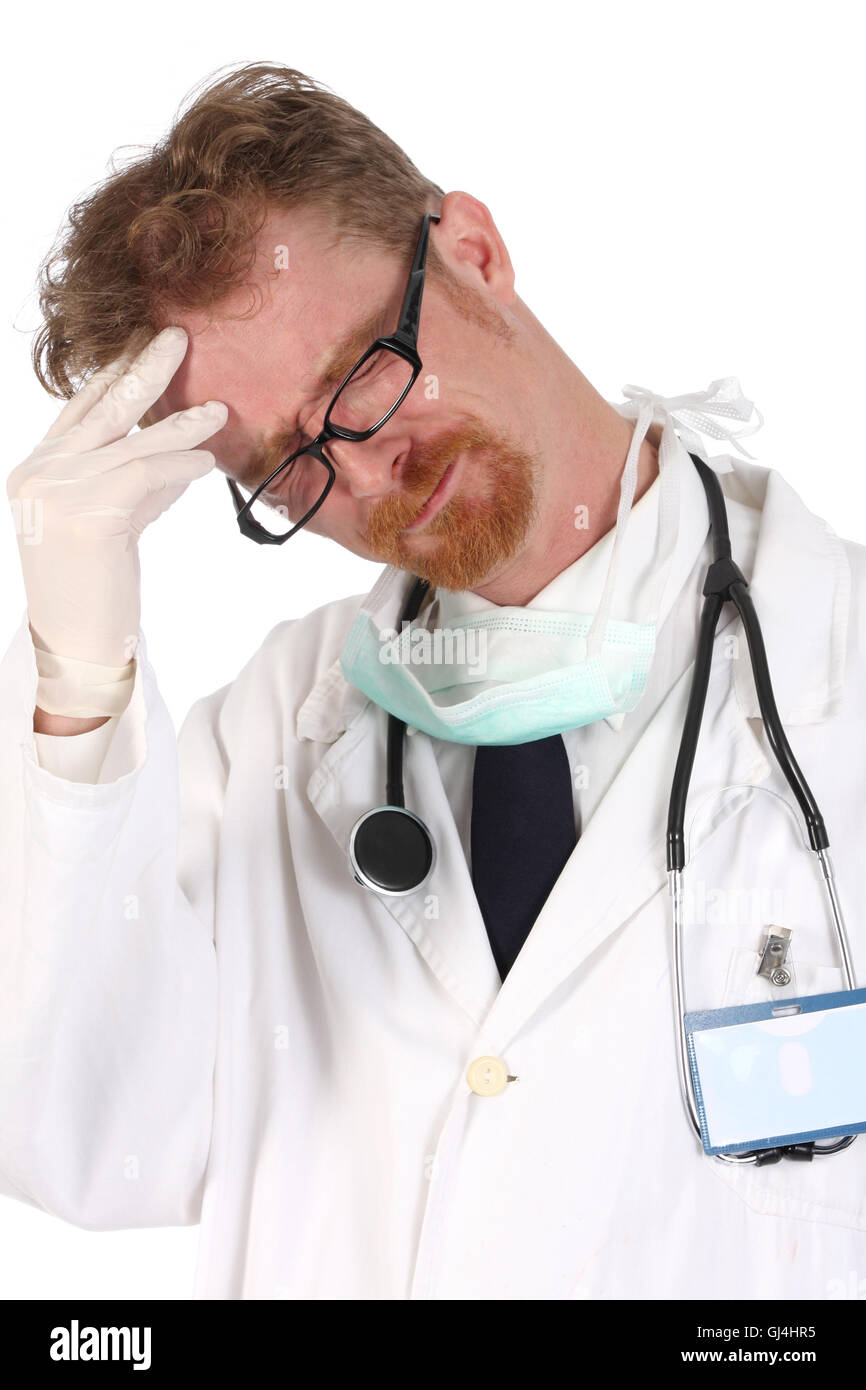 Portrait disappointed medical doctor hi-res stock photography and ...