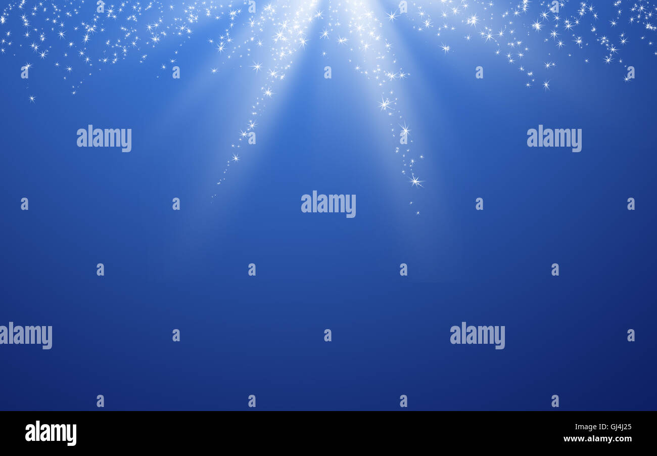 Blue magic background hi-res stock photography and images - Alamy