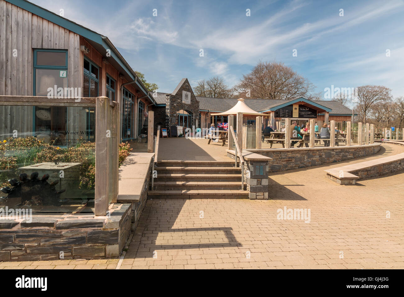 Rhug Estate organic cafe and farm shop in Corwen North Wales the estate ...