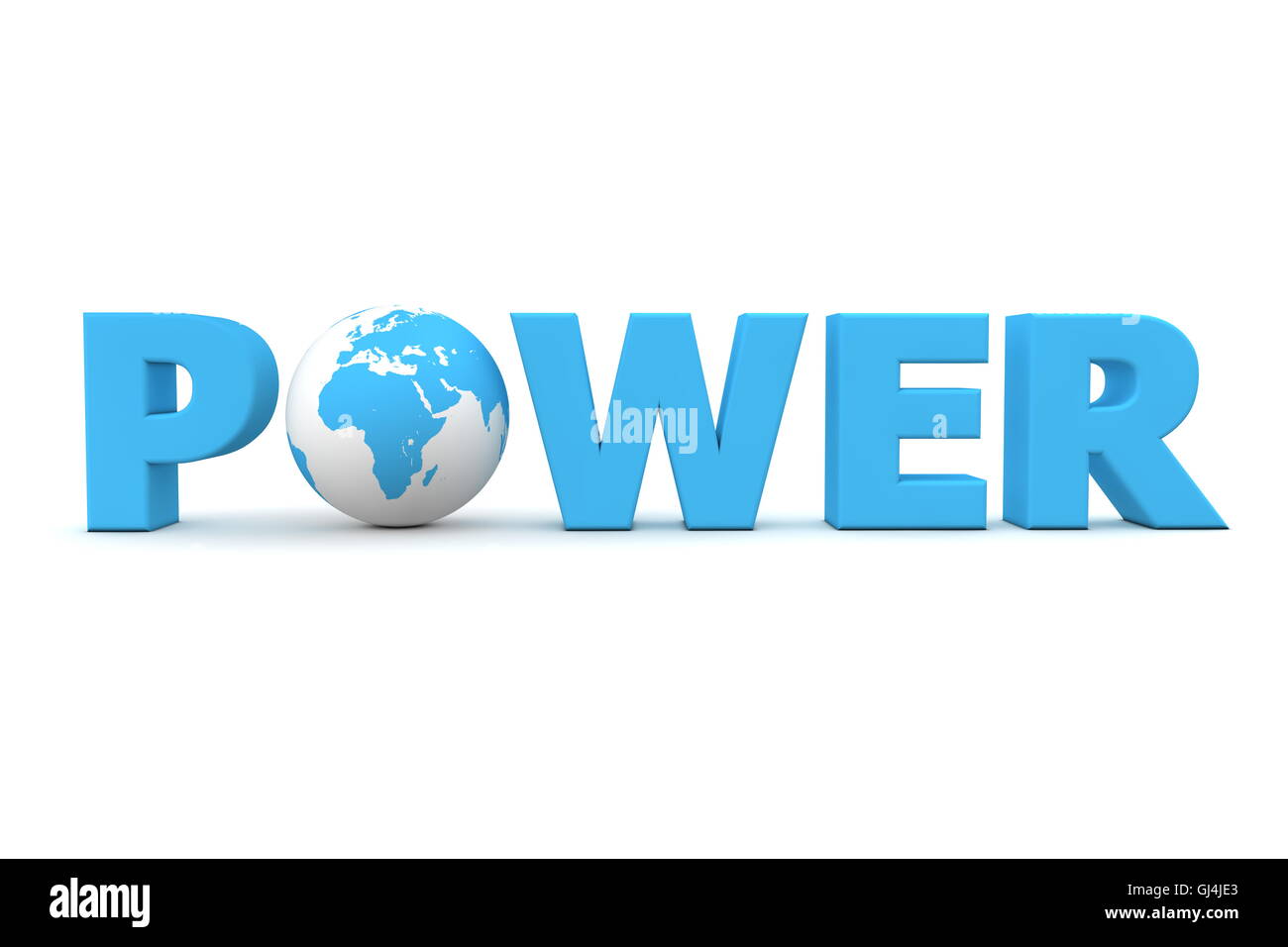 Blue word eco 3d hi-res stock photography and images - Alamy