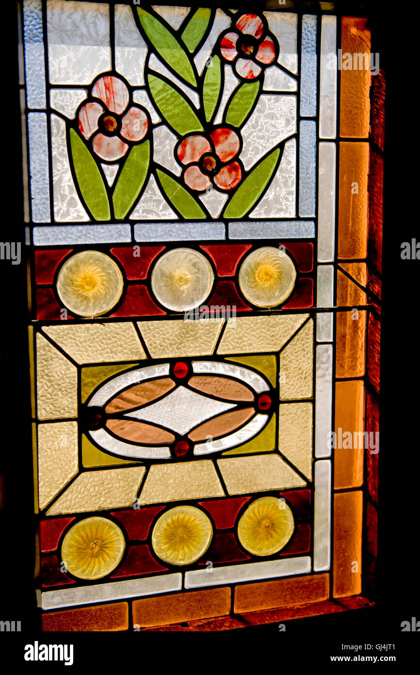 Stain glass window Stock Photo - Alamy