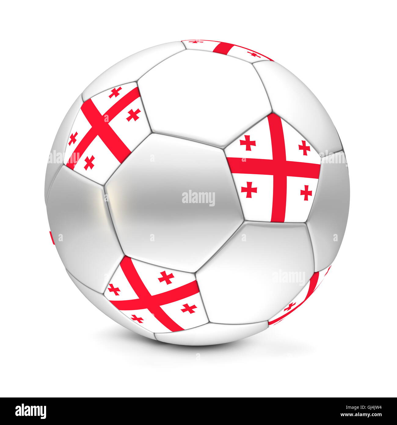 Soccer Ball/Football Georgia Stock Photo - Alamy