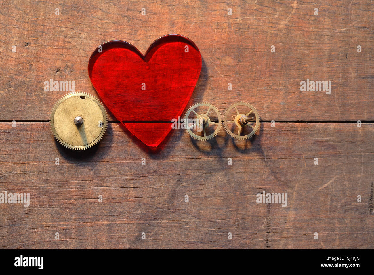 Heart gear hi-res stock photography and images - Alamy