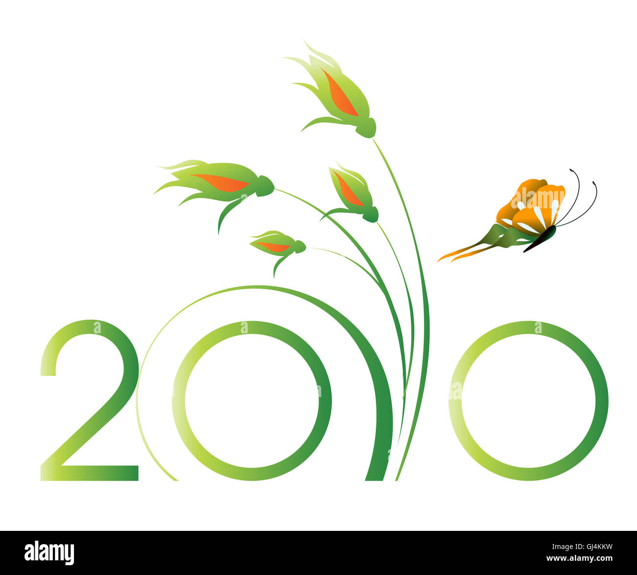Calendar design 2010 vector art hi-res stock photography and images - Alamy