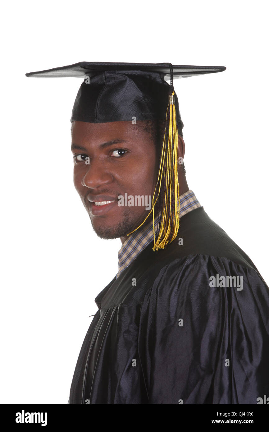 happy graduation a young man Stock Photo - Alamy