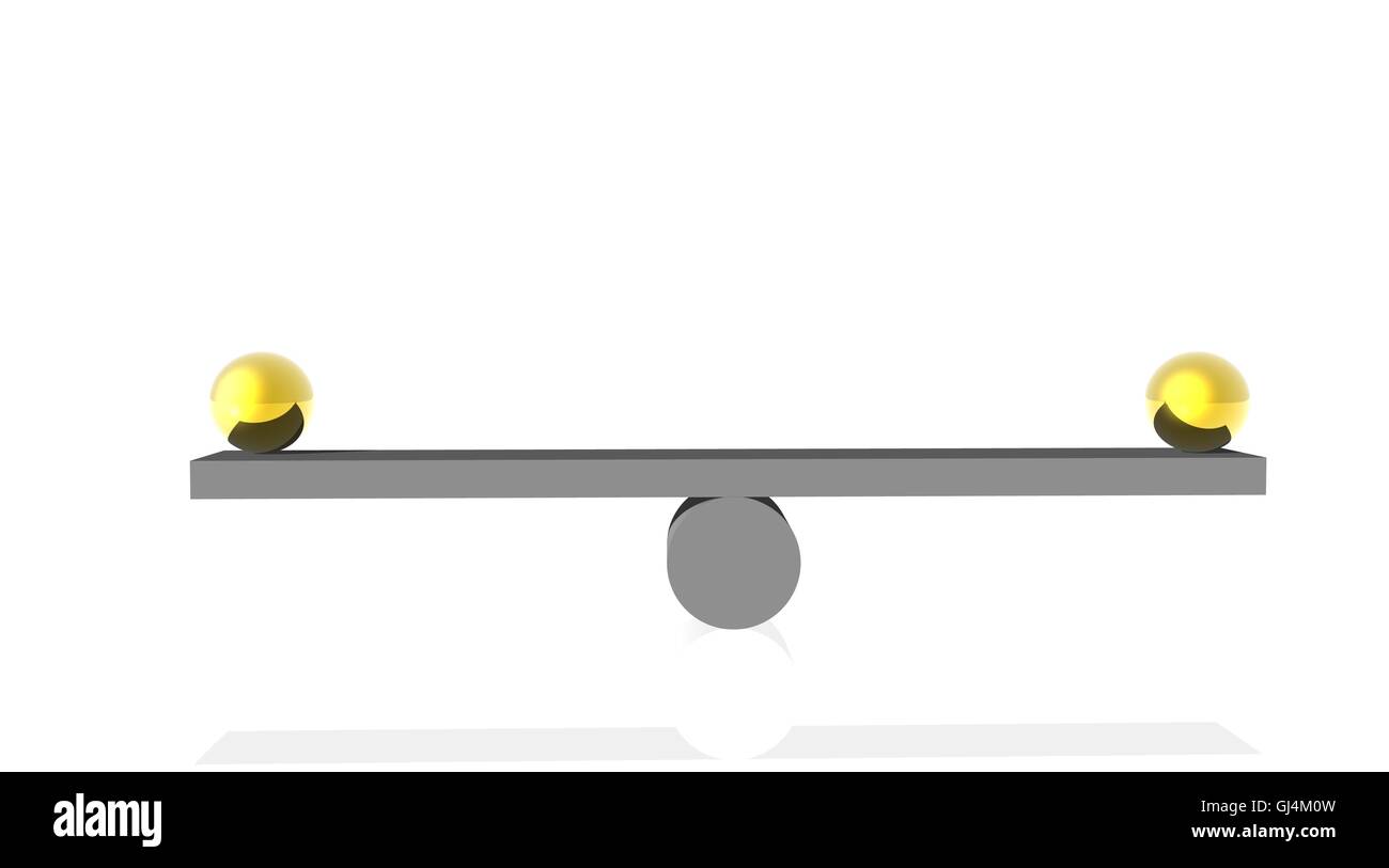 3d balance hi-res stock photography and images - Alamy