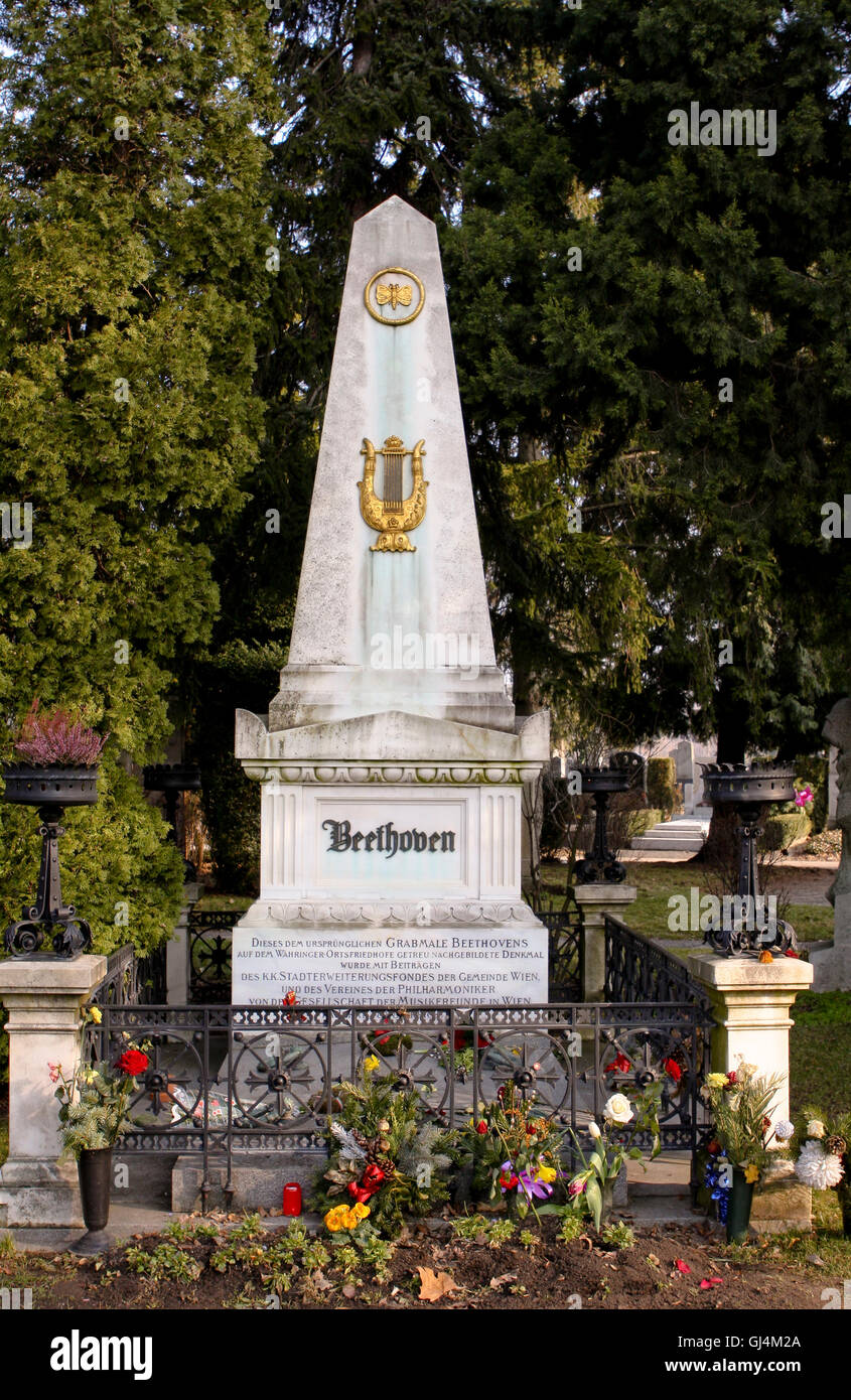 Monument beethoven in vienna hi-res stock photography and images - Alamy