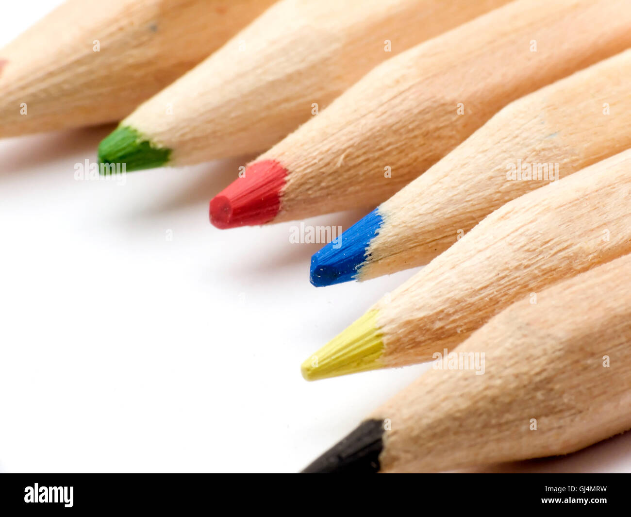 Pencil crayon tip hi-res stock photography and images - Alamy