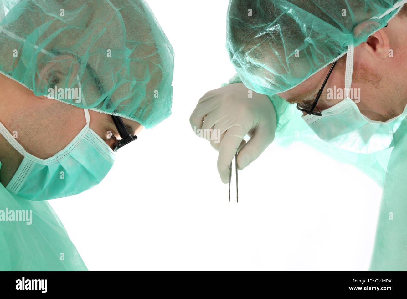 two surgeon at work Stock Photo - Alamy