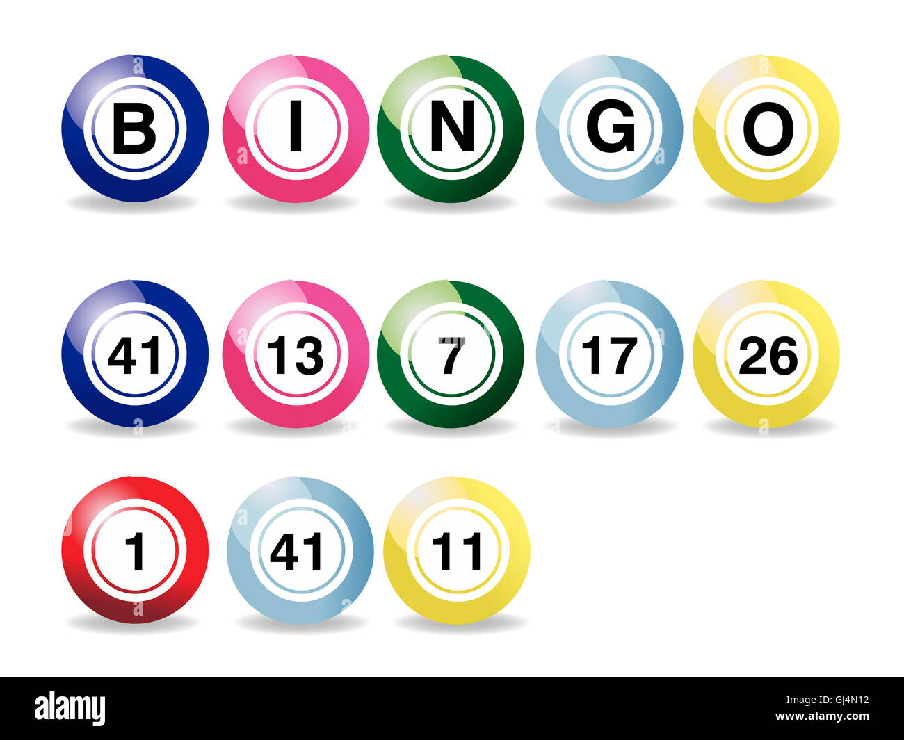 Lottery balls motion hi-res stock photography and images - Alamy