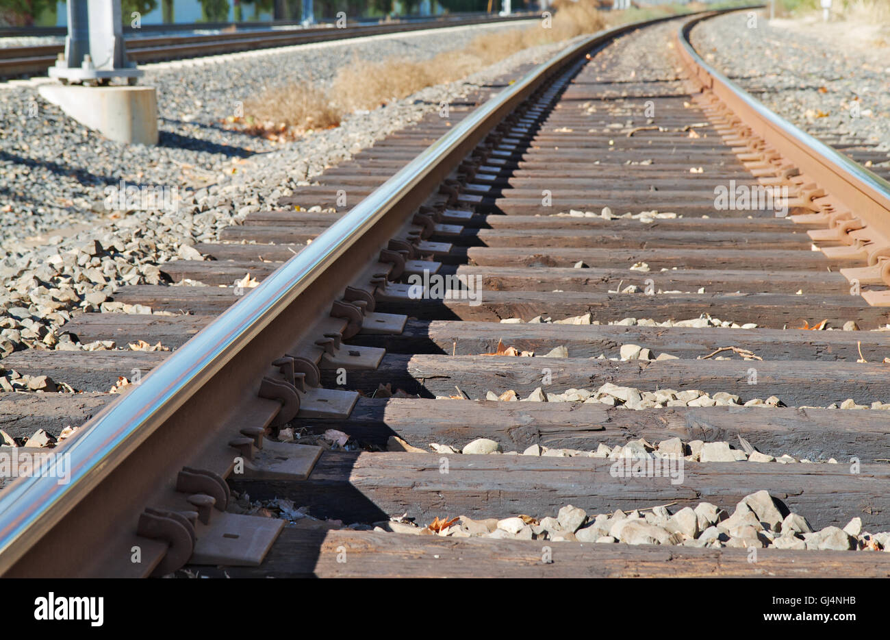 Railroad Tracks Horizontal
